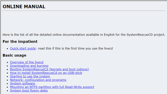 SystemRescueCd - Download
